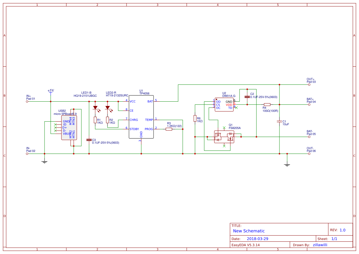 TP4056 - 03962A Lithium Battery Charger copy - EasyEDA open source ...