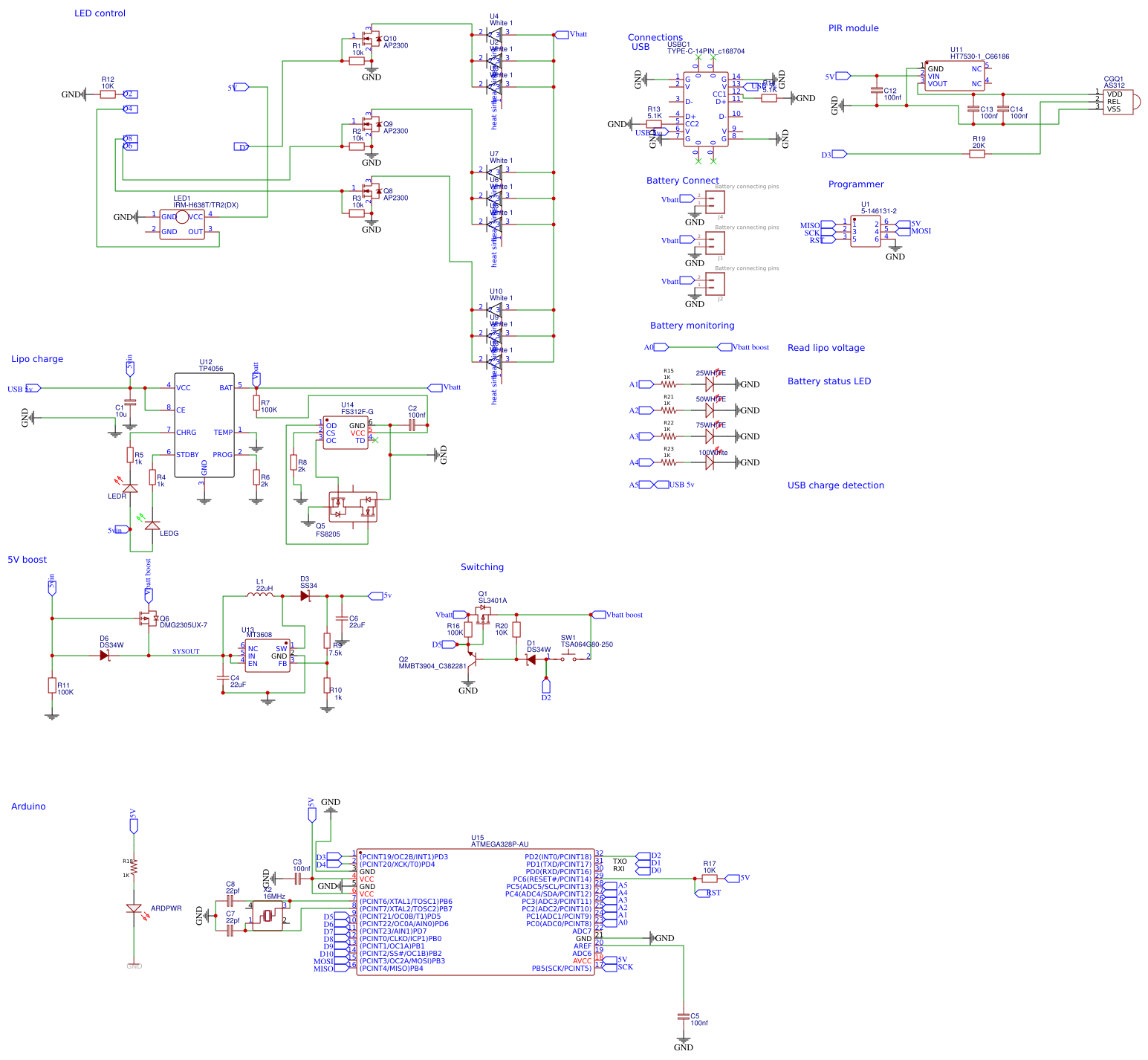 Widelight pcb - EasyEDA open source hardware lab