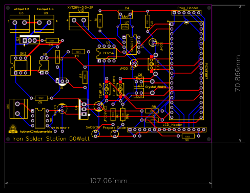 Iron Solder Station 50W - EasyEDA open source hardware lab