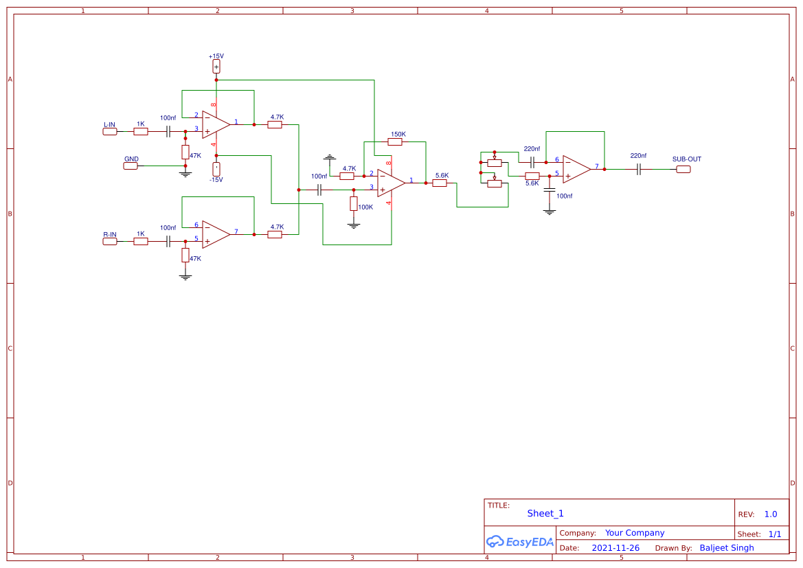 4558 SUB WOOFER - OSHWLab