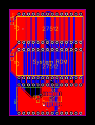 Acorn BBC Master Compact 128K system ROM - EasyEDA open source hardware lab