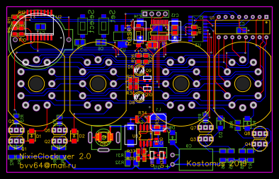 NixieClock_02 - EasyEDA open source hardware lab