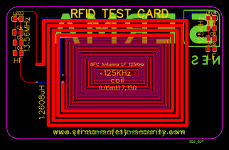 led badge HF LF RFID - OSHWLab