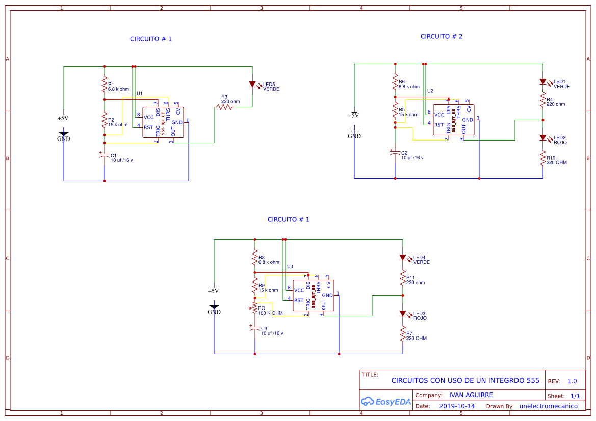 ICNE 555 CIRCUITO - OSHWLab