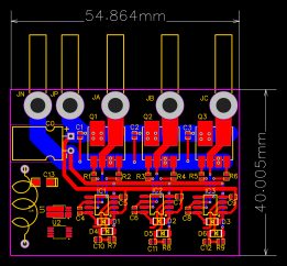 I2C Controlled 2S-4S Brushless ESC - OSHWLab