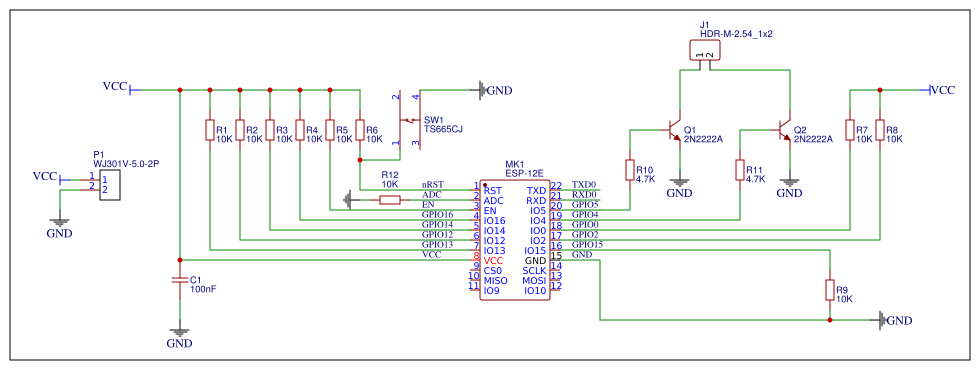 ESP8266_relay - EasyEDA open source hardware lab