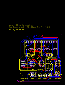 Avr Programming Shield V14 - OSHWLab