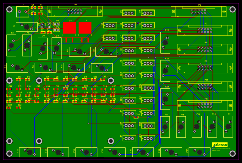 RFID Smart Racks Power Board - OSHWLab