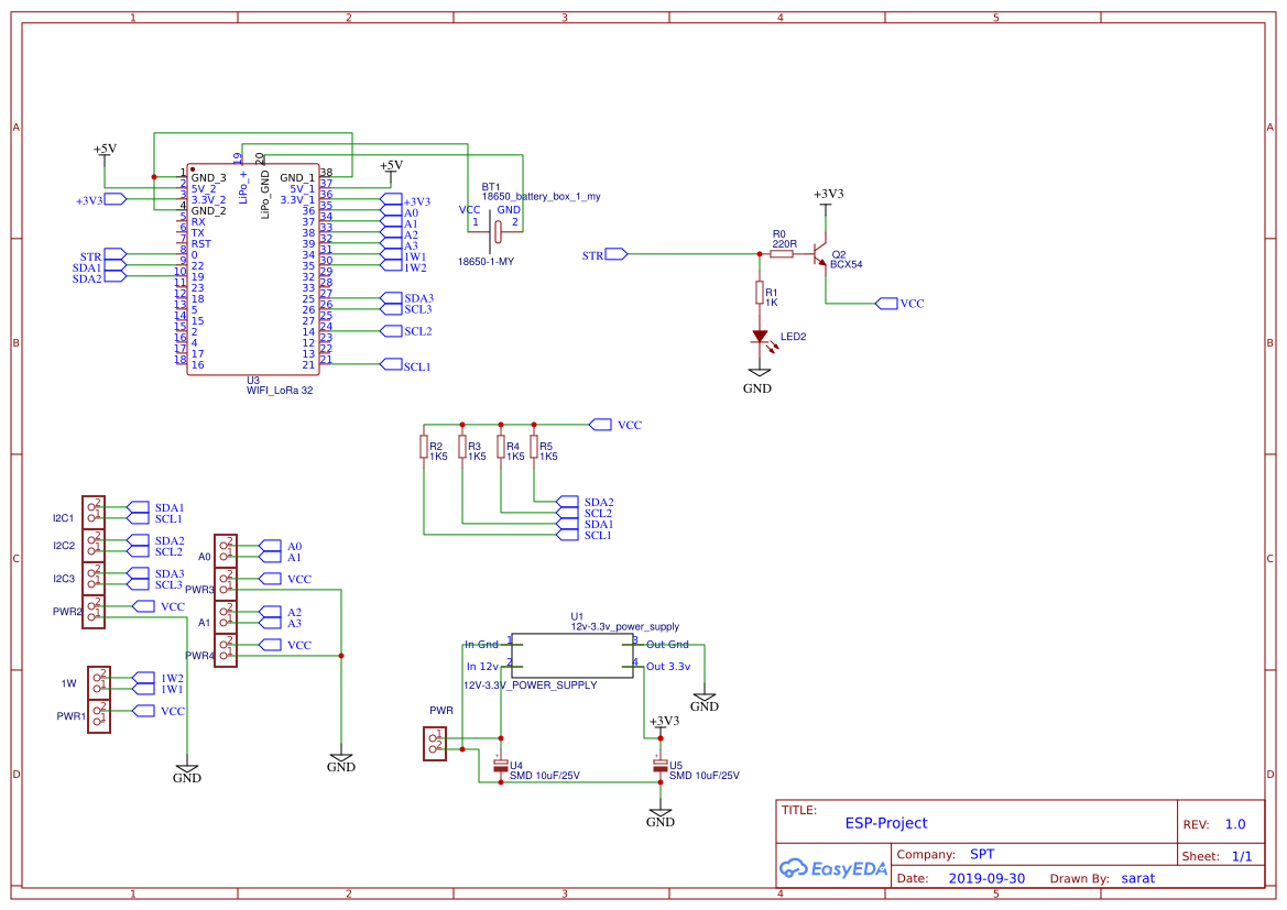 LoRa Farm Connex-V2 - EasyEDA open source hardware lab