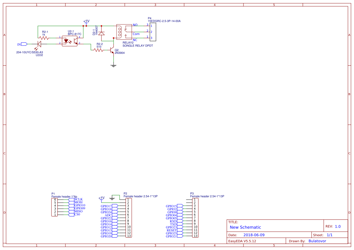 modul Relay - OSHWLab