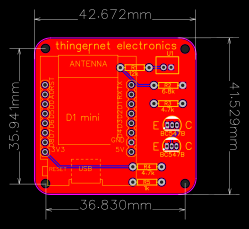 Interface VBUS to capture data for Tasmota & wemos D1 mini (Resol Controllers) - OSHWLab