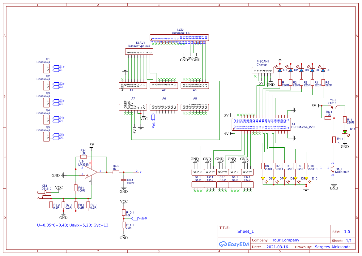 Test Arduino GreenCharger - OSHWLab