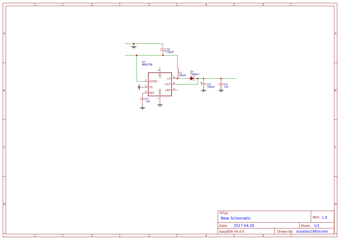 Charge supercapacitor - EasyEDA open source hardware lab