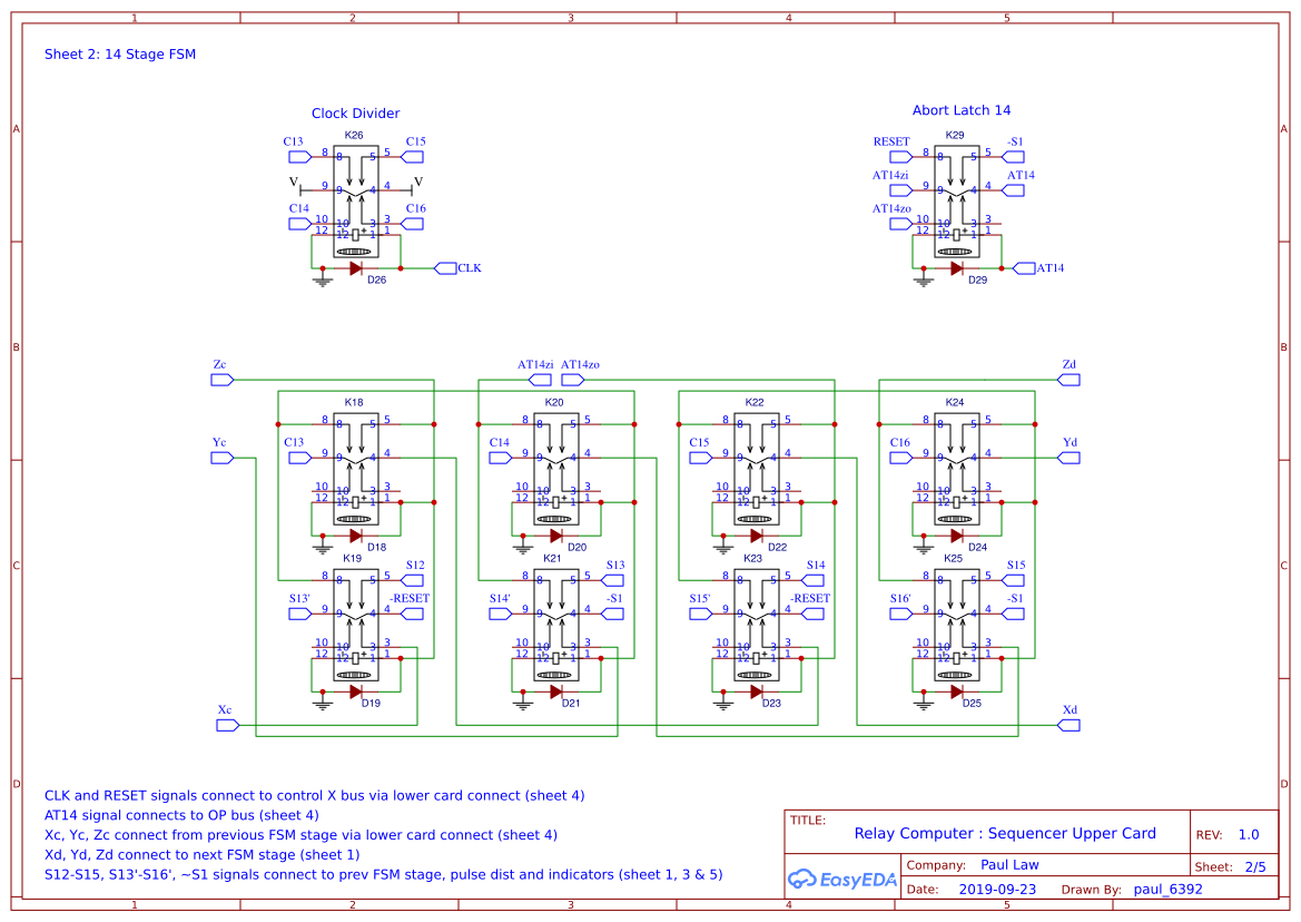 RC - Sequencer Upper - EasyEDA open source hardware lab