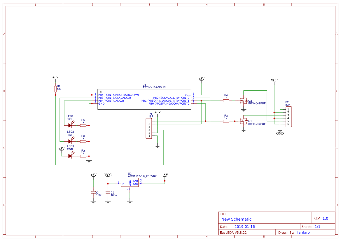 Attiny13_shild_2cn - EasyEDA open source hardware lab