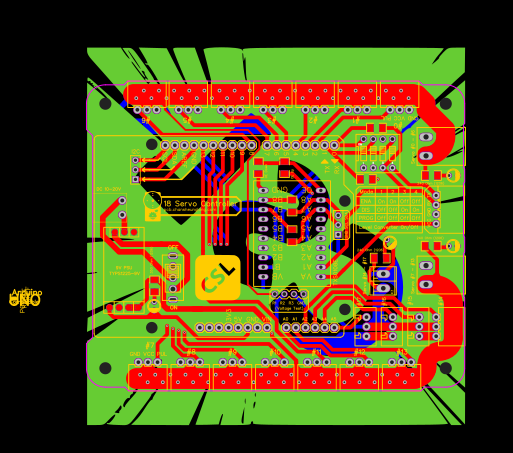 18 Servo Controller - EasyEDA open source hardware lab