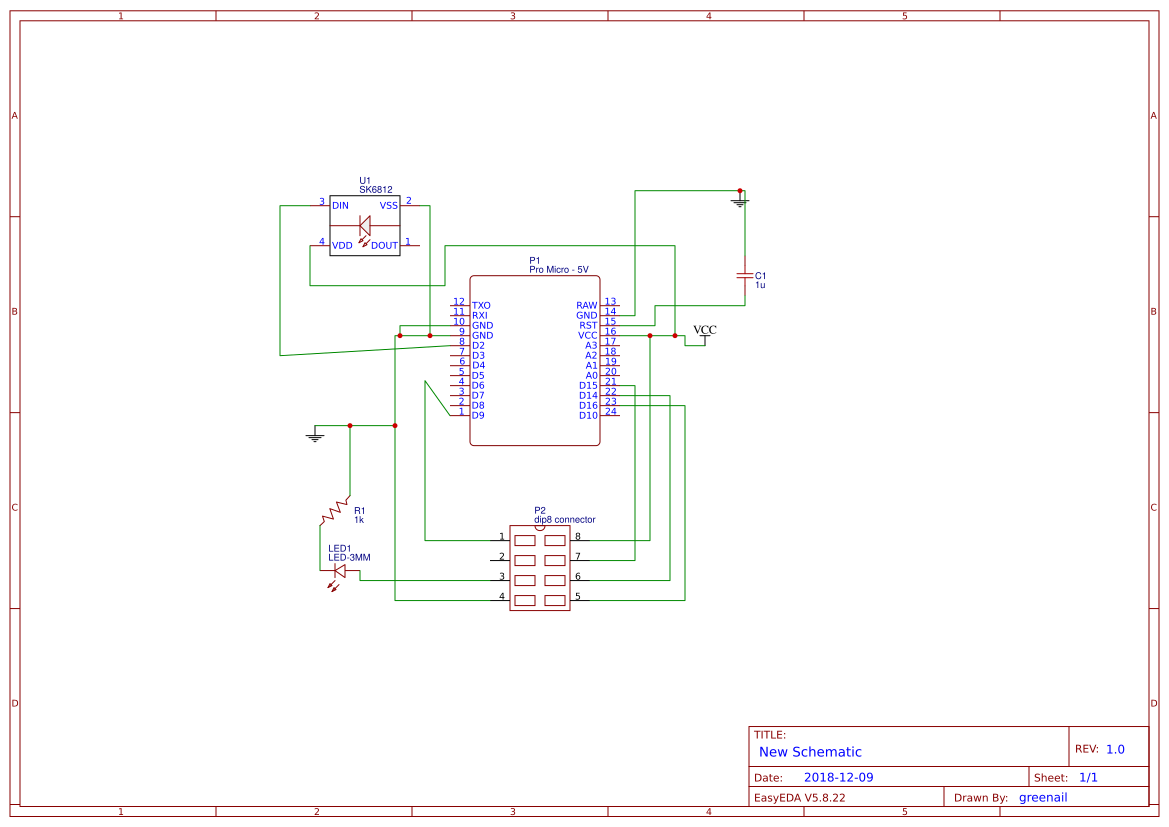attiny programmer pro_micro - EasyEDA open source hardware lab
