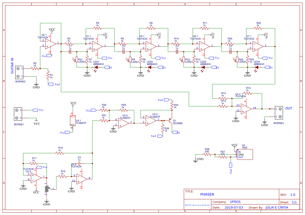 PHASERFINAL - EasyEDA open source hardware lab