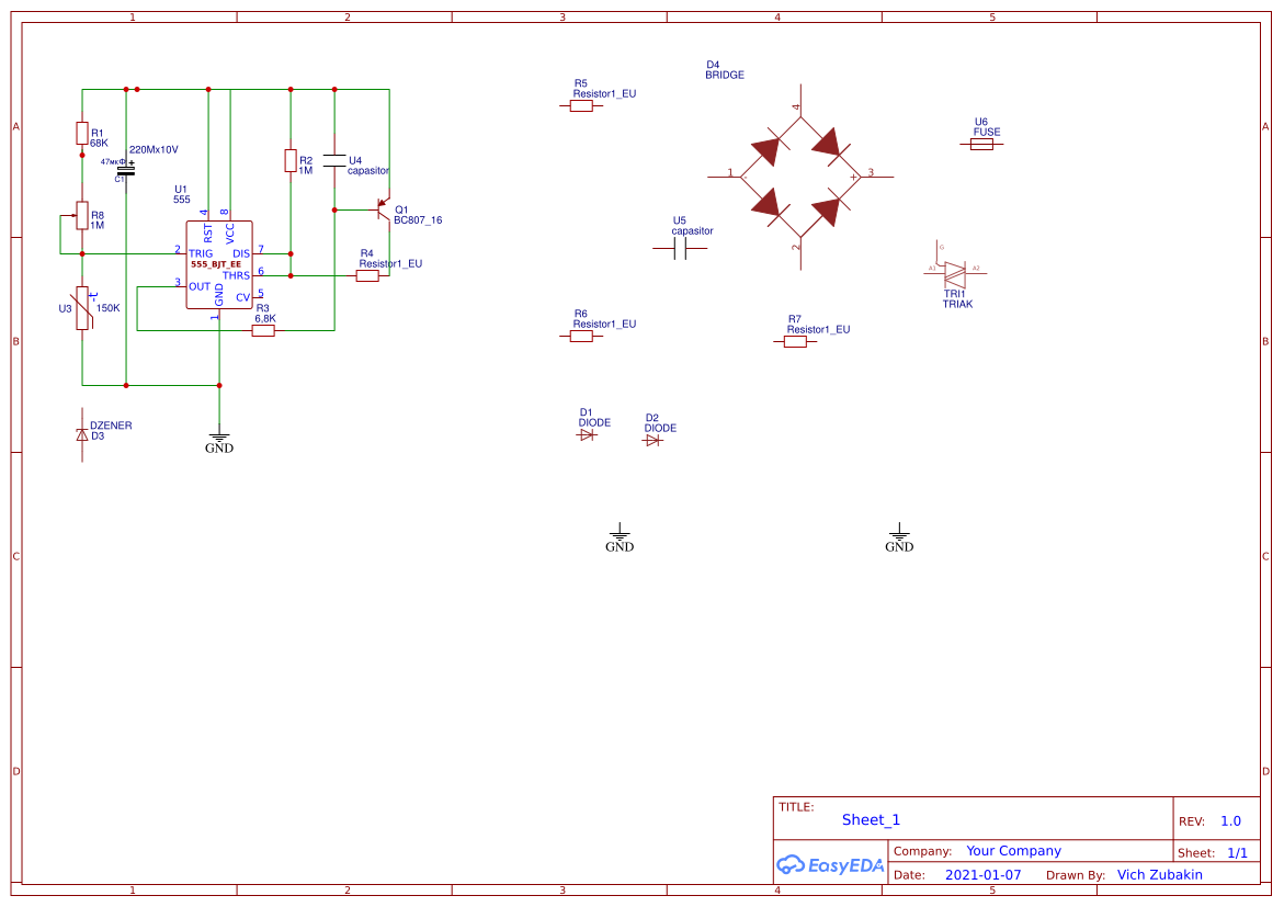 Termo-555 - Platform for creating and sharing projects - OSHWLab