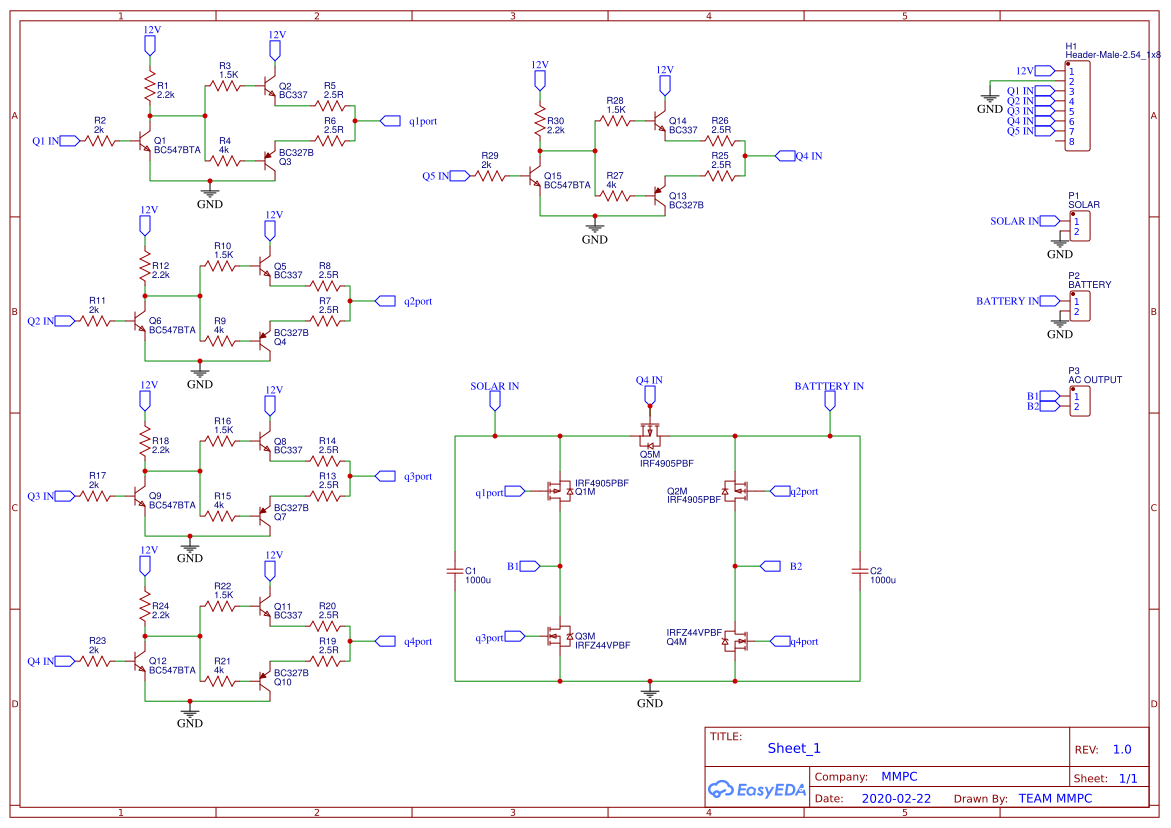 MMPC FULL CIRCUIT - Platform for creating and sharing projects - OSHWLab