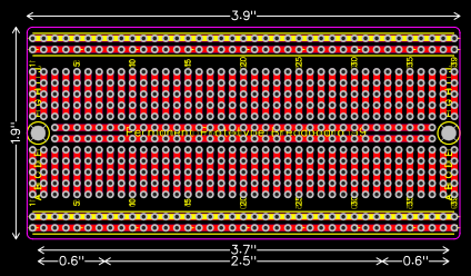 Solderable Breadboard PCBs - EasyEDA open source hardware lab