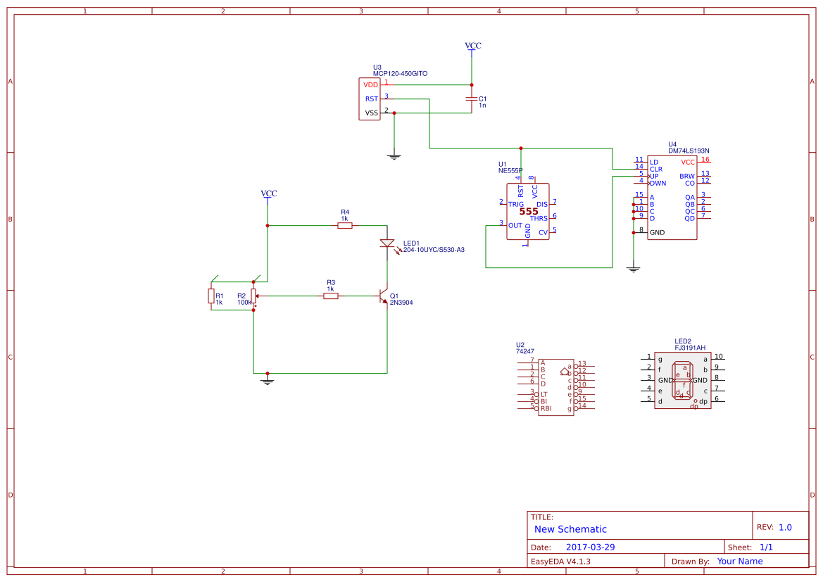 counter+indicator - EasyEDA open source hardware lab