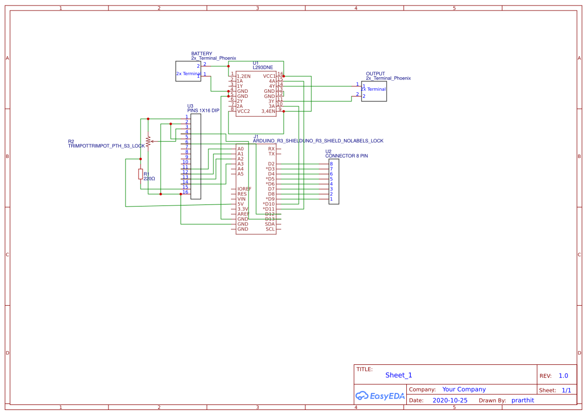 PCB Task 1 - Group 1 - EasyEDA open source hardware lab