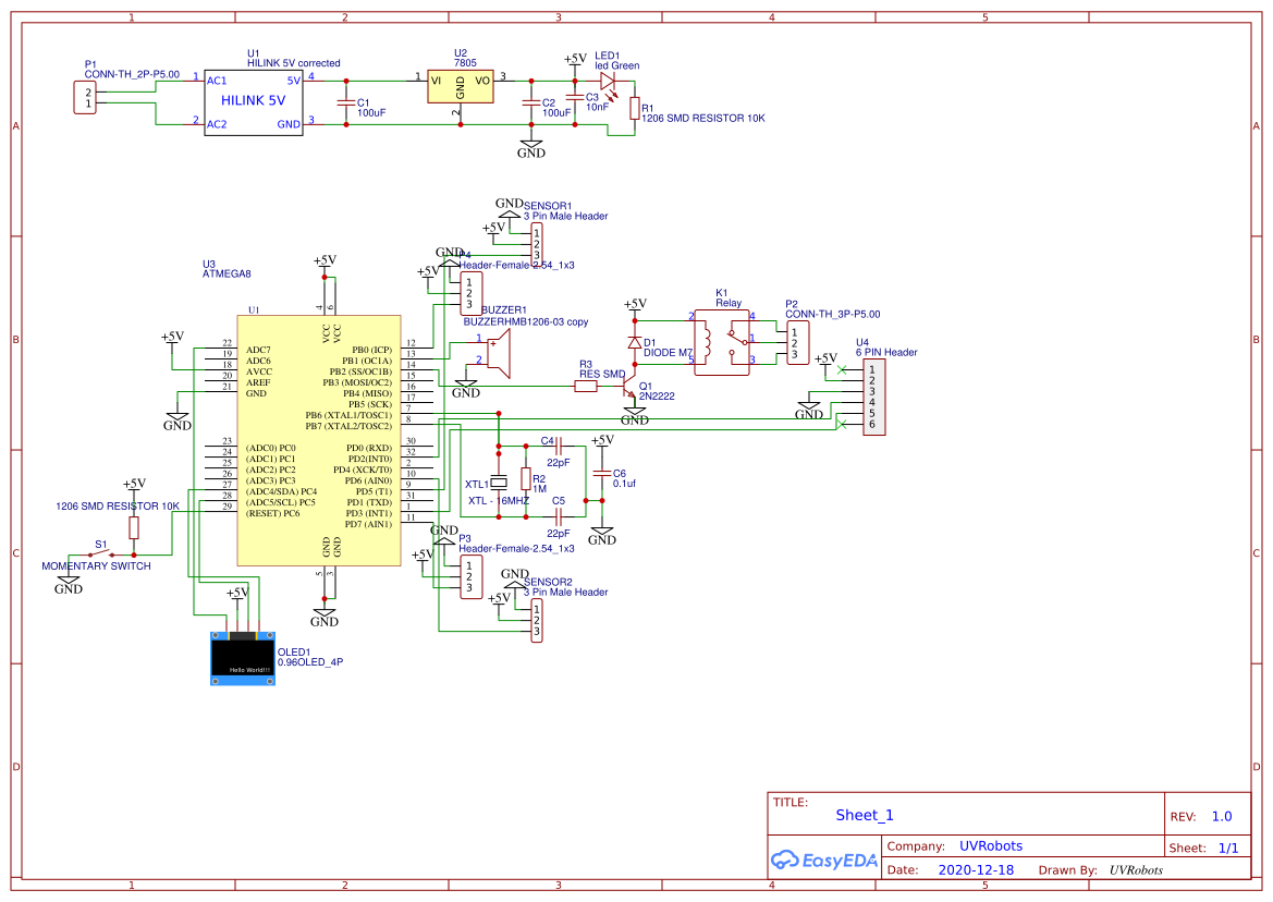 Motion Sensor - OSHWLab