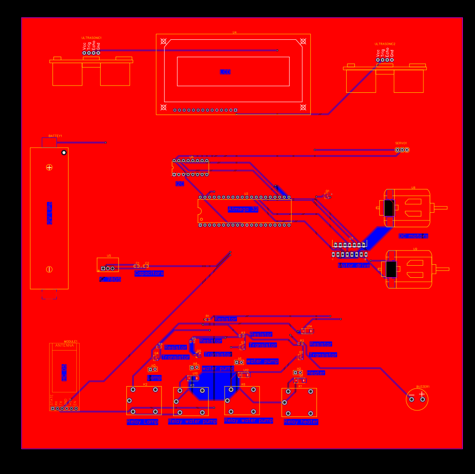 Medi 'bot full circuit - EasyEDA open source hardware lab