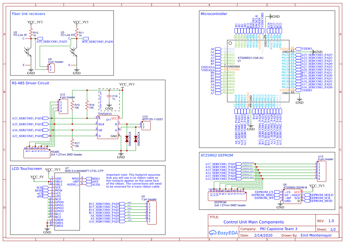 Capstone_Control - EasyEDA open source hardware lab