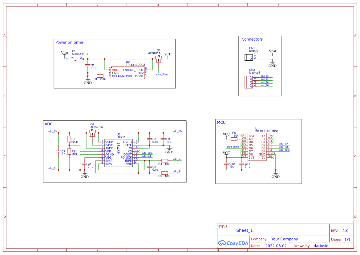 wifi-scale - OSHWLab