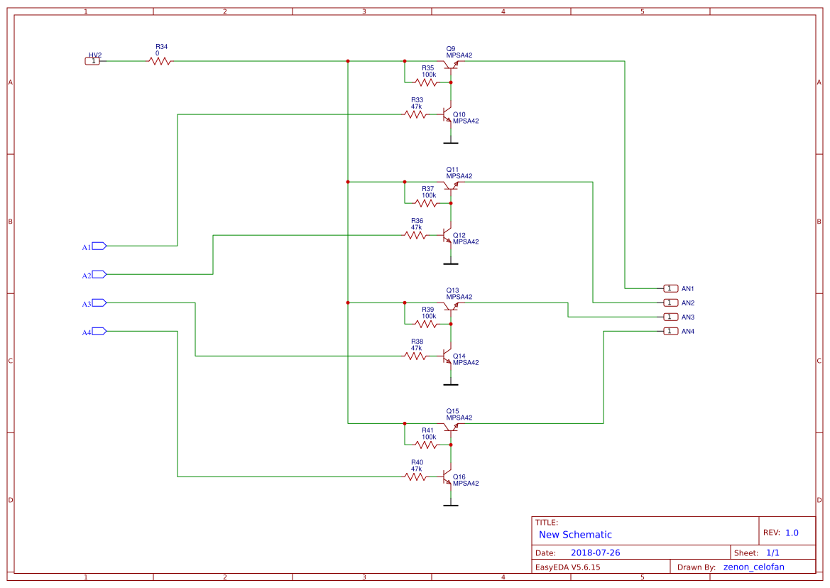 STM32 NIXIE clock - EasyEDA open source hardware lab
