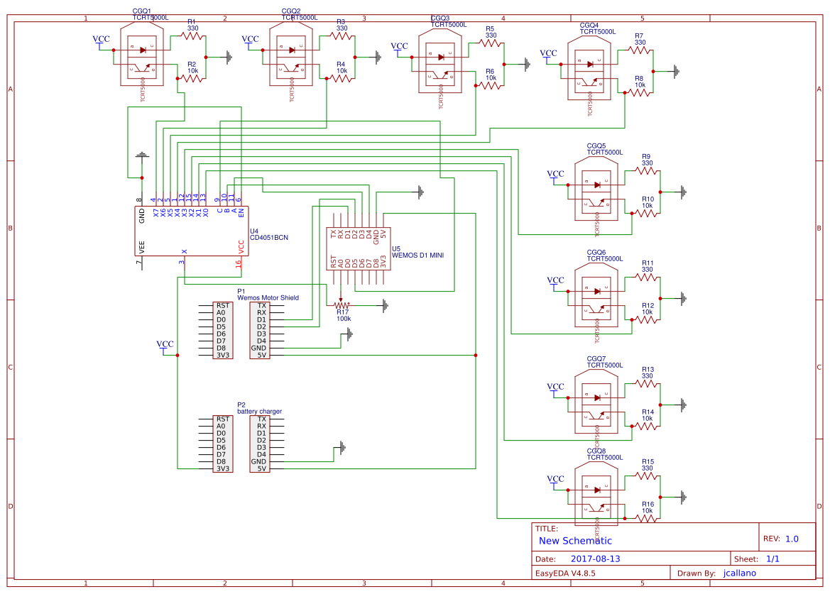line follower - OSHWLab