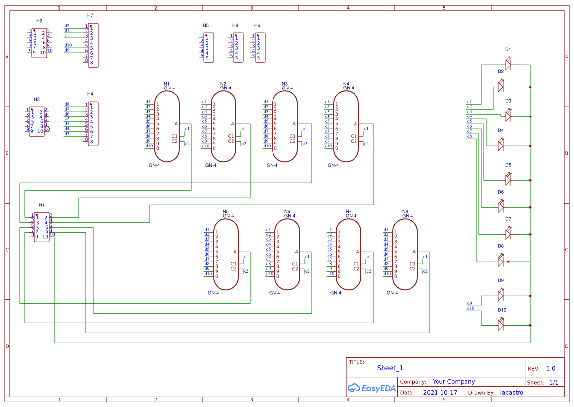 nixie 8dig - OSHWLab