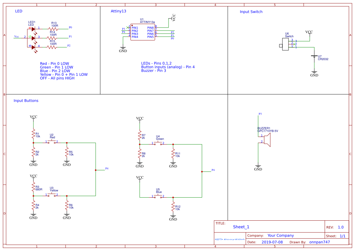 simonsay_pcb - EasyEDA open source hardware lab