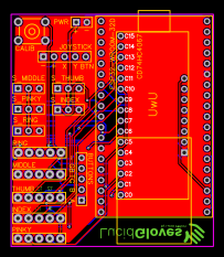 Lucid Gloves Prototype v5 Stack PCB v2 - OSHWLab