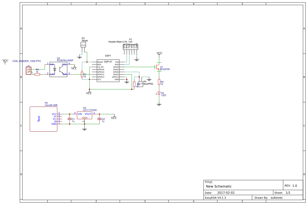 esp8266-WifiInfraredRemote - EasyEDA open source hardware lab