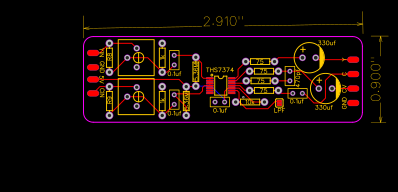 THS7374 Universal S-Video Amp - OSHWLab