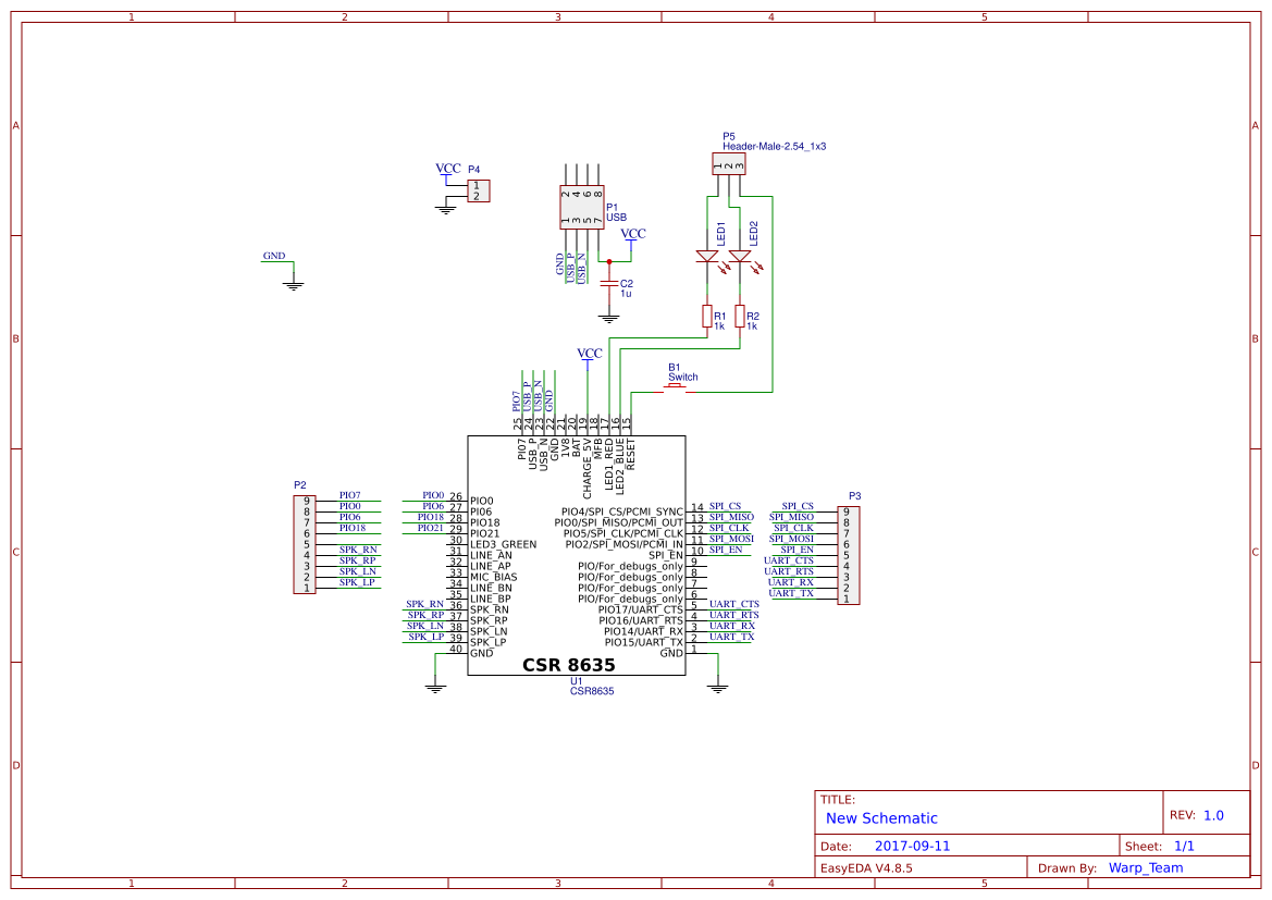 BT_CSR8635 - OSHWLab