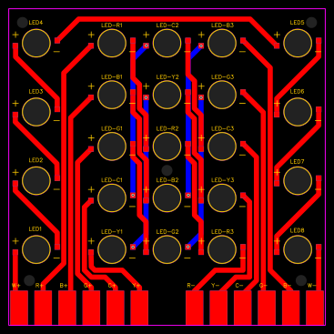 LED plate v2 ~110-150mm copy - OSHWLab