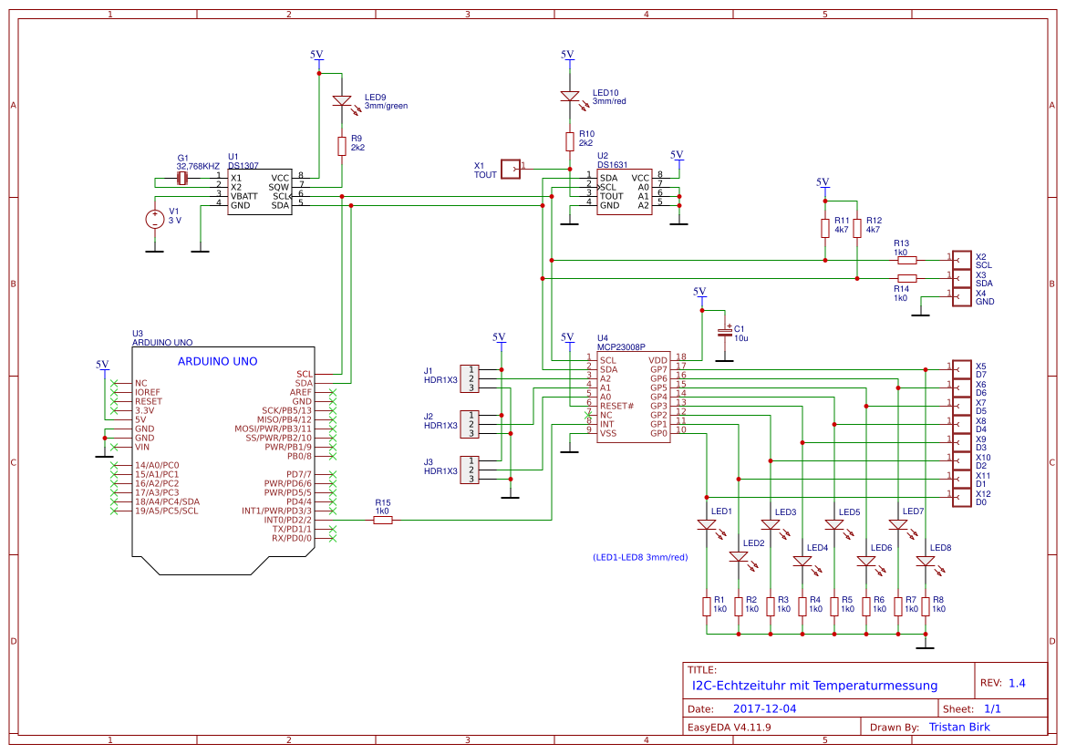Arduino I2C - OSHWLab