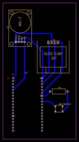 Pocket-CO detector - EasyEDA open source hardware lab