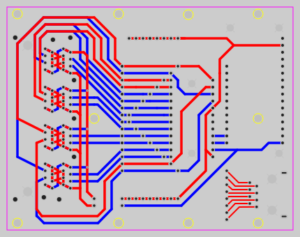 RJ45 2x8 PCB - EasyEDA open source hardware lab
