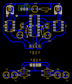 Line Following Robot - EasyEDA open source hardware lab