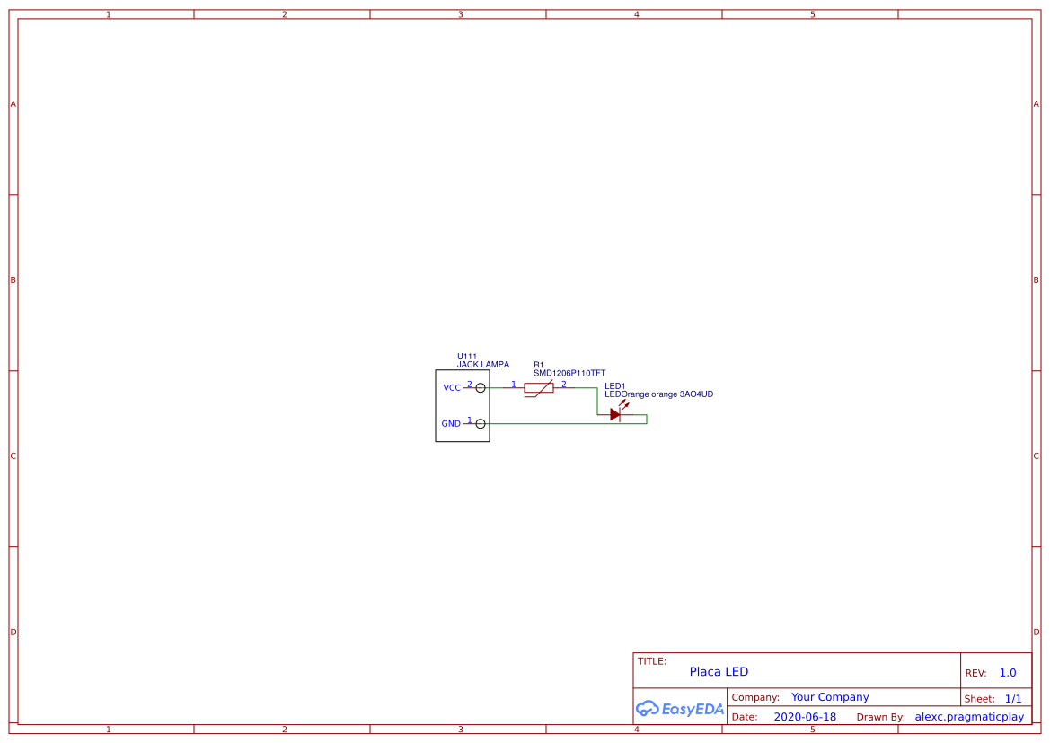 Placa Led Tally - Platform for creating and sharing projects - OSHWLab