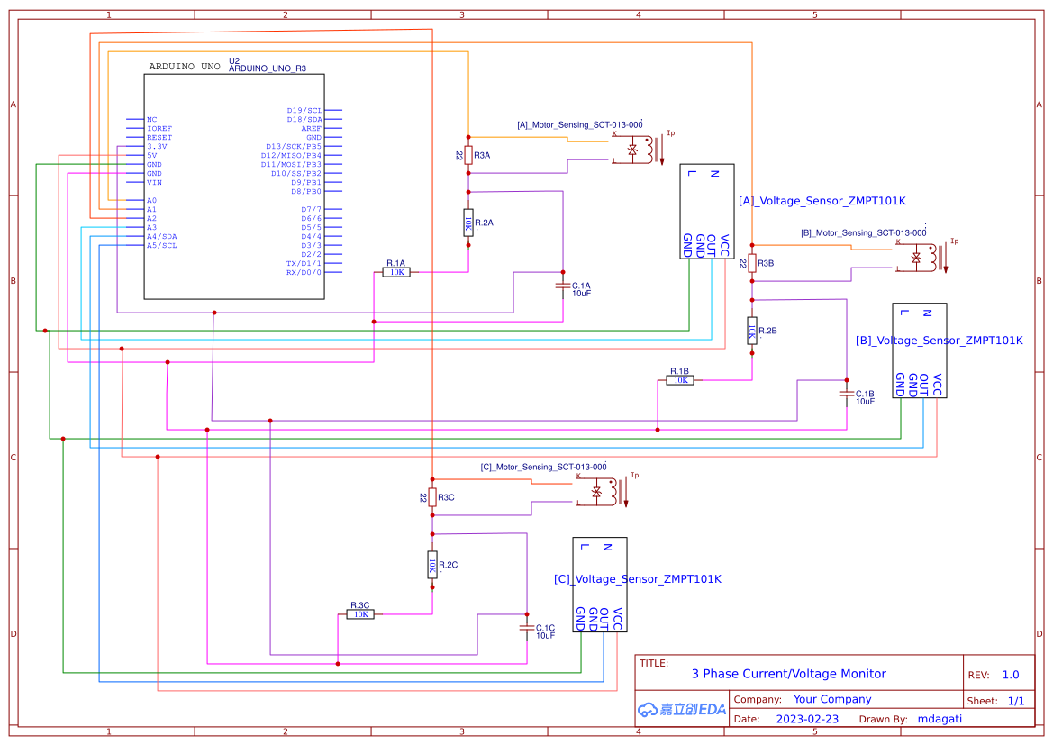 Current & Voltage Monitor - OSHWLab