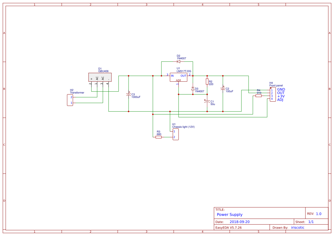 PowerSupply - EasyEDA open source hardware lab