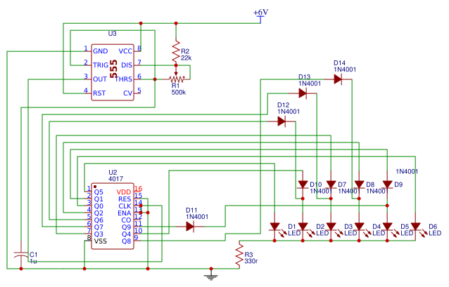 Auto reverse chaser - OSHWLab