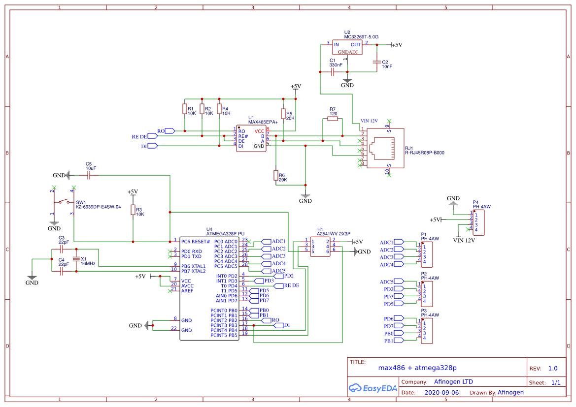 max 485 - EasyEDA open source hardware lab