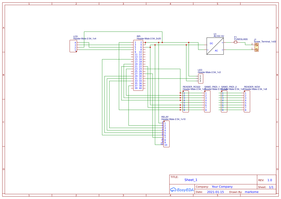 Polnilnica connection board - EasyEDA open source hardware lab